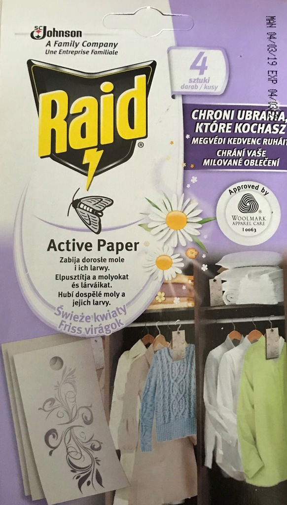 RAID Aktywne zawieszki na MOLE 4 szt. ACTIVE PAPER - 12749976278 ...