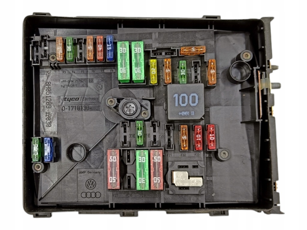 SKRZYNKA BEZPIECZNIKÓW MODUŁ VW SKODA SEAT AUDI 1K0937125D ...