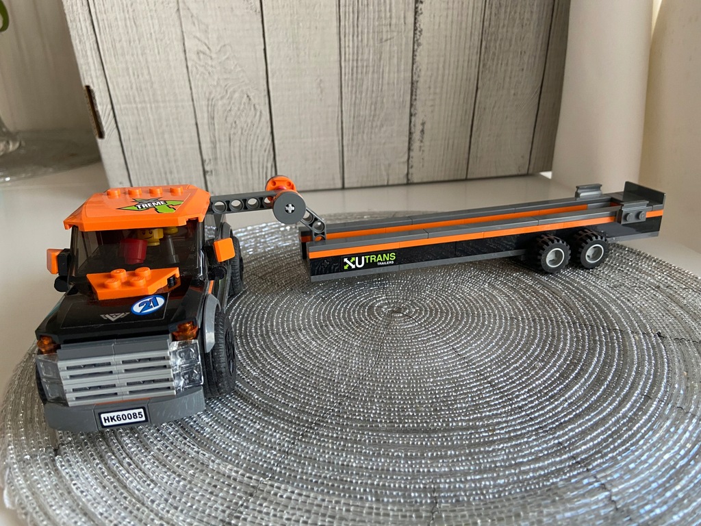 LEGO City 60085 Terenówka z przyczepą lawetą - 11840435213 - oficjalne ...