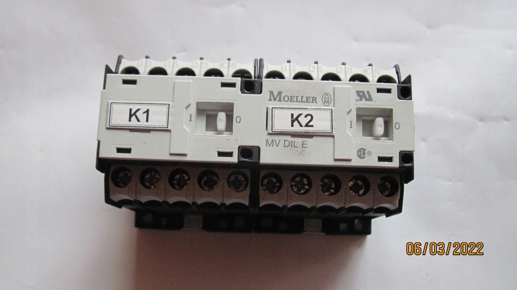 Stycznik Moeller MV DIL E 230 VAC - 11910604892 - oficjalne archiwum ...