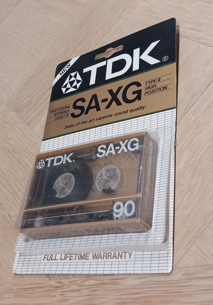 TDK SA-XG 90 Kaseta magnetofonowa - 13733877949 - oficjalne archiwum Allegro