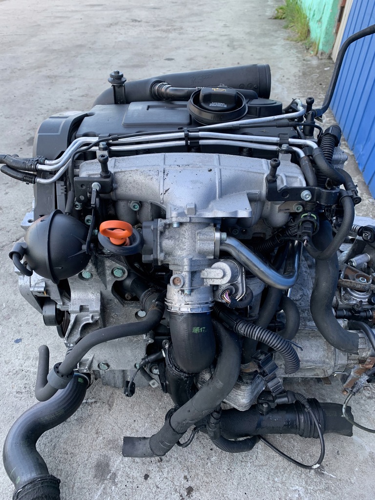 SILNIK 2.0TDI BKD GOLF V PASSAT B6 TOURAN A3 8P - 13339095202 ...