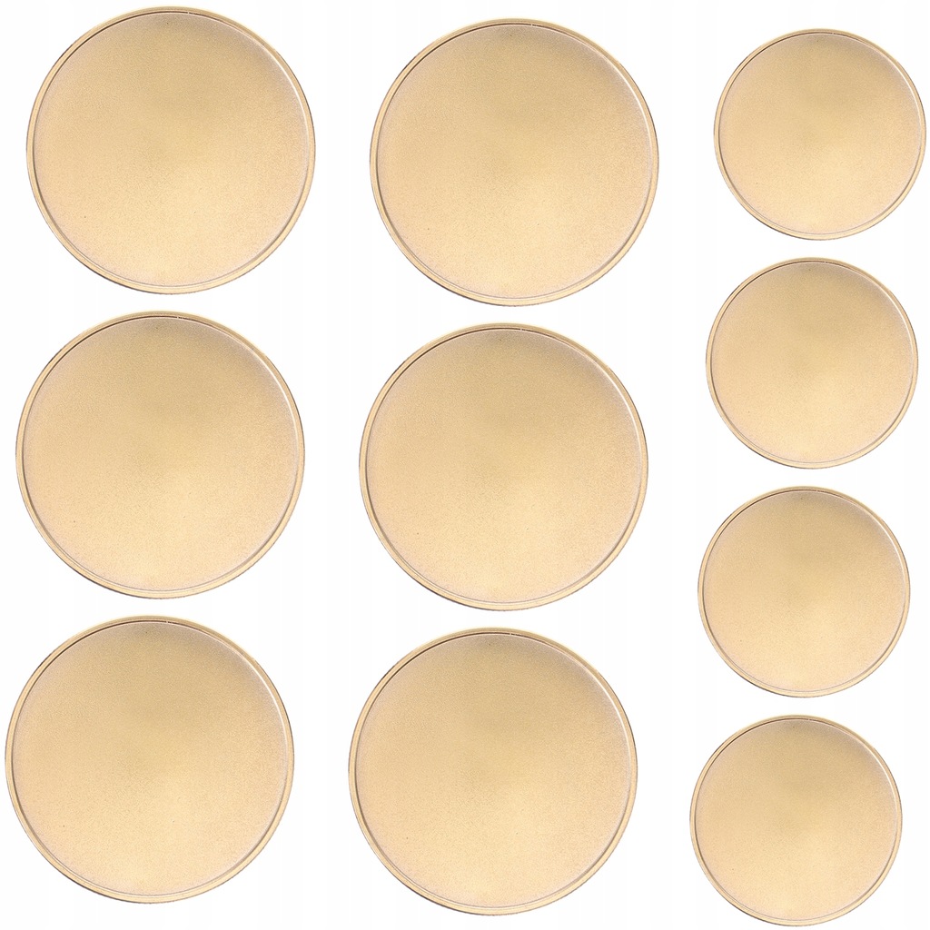 Blank Engraving Coin Round Labels Disc Tag - 14259253494 - oficjalne ...