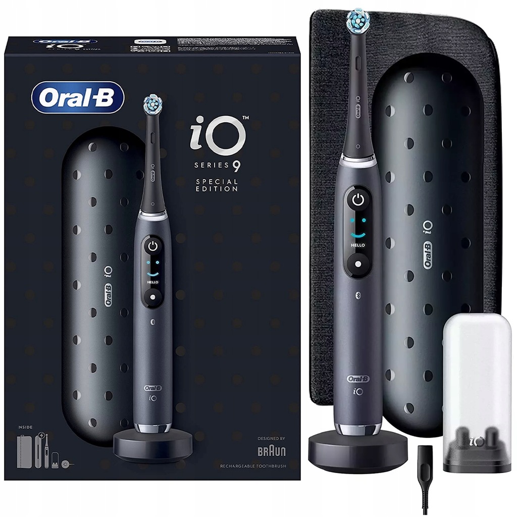 SZCZOTECZKA MAGNETYCZNA ORAL-B IO SERIES 9 BLACK ONYX LUXE EDITION - 15440632416 - oficjalne ...