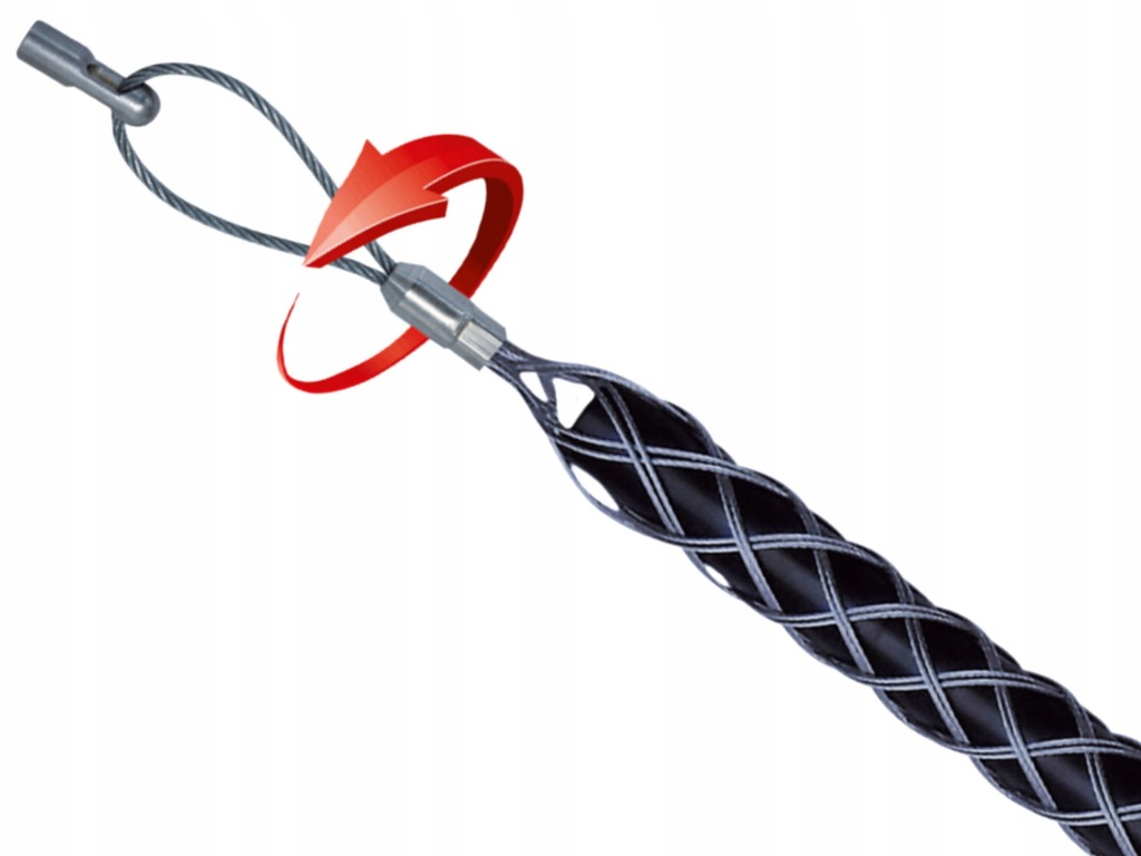 Opończa kablowa Ø 15-19mm pończocha RUNPOTEC 20267 - 12118906475 ...