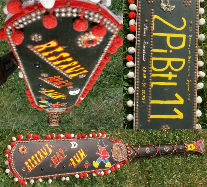 wioslo jak CHUSTA REZERWISTY bundeswehr 1969 1970 - 6206395870 ...