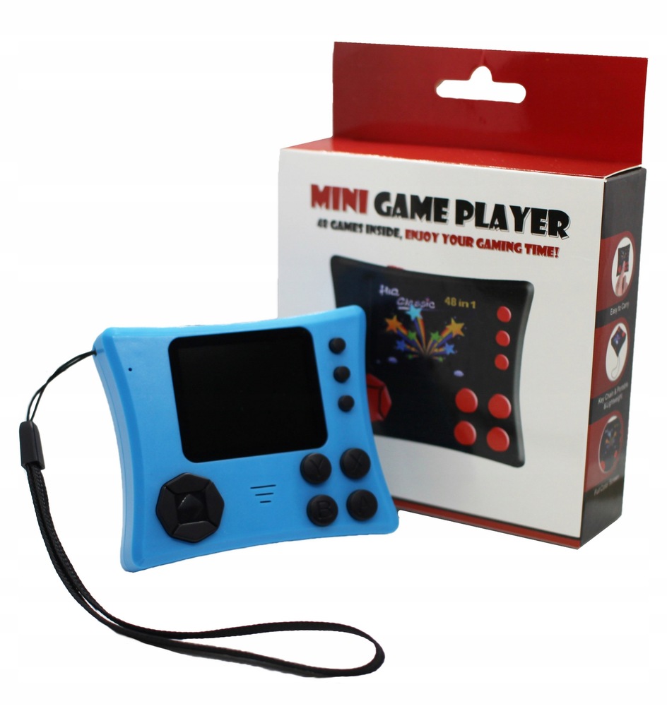 MINI KONSOLA RETRO CLASSIC PRZENOŚNA GRA 48 GIER - 11017716568 ...