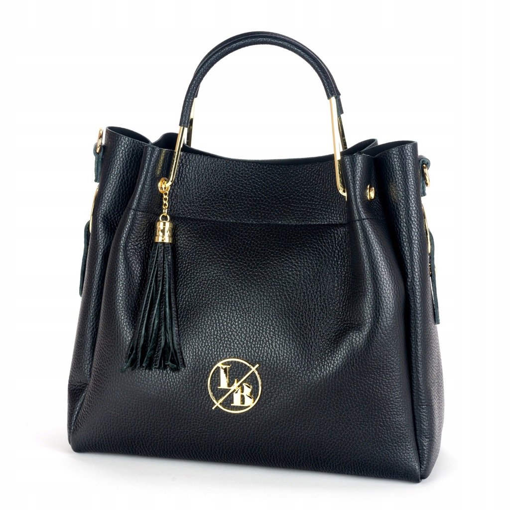 SKÓRZANA TOREBKA KUFEREK SHOPPER LAURA BIAGGI NEW - 11555037044 - oficjalne archiwum Allegro