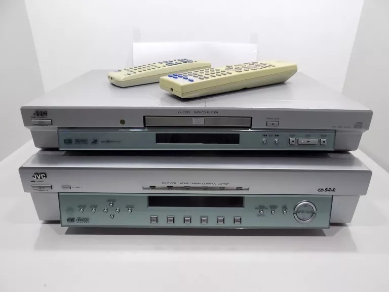 AMPLITUNER JVC RX-E100 RSL + JVC XV-E100SL PILOTY - 13029072081 ...