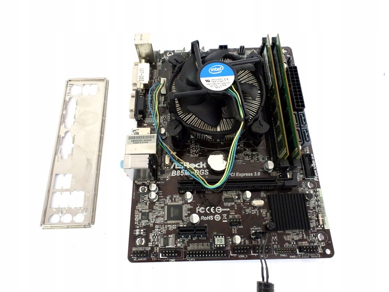 Płyta ASRock B85M-DGS G3240 2x3,1GHz/4GB - 11803674163 - oficjalne ...