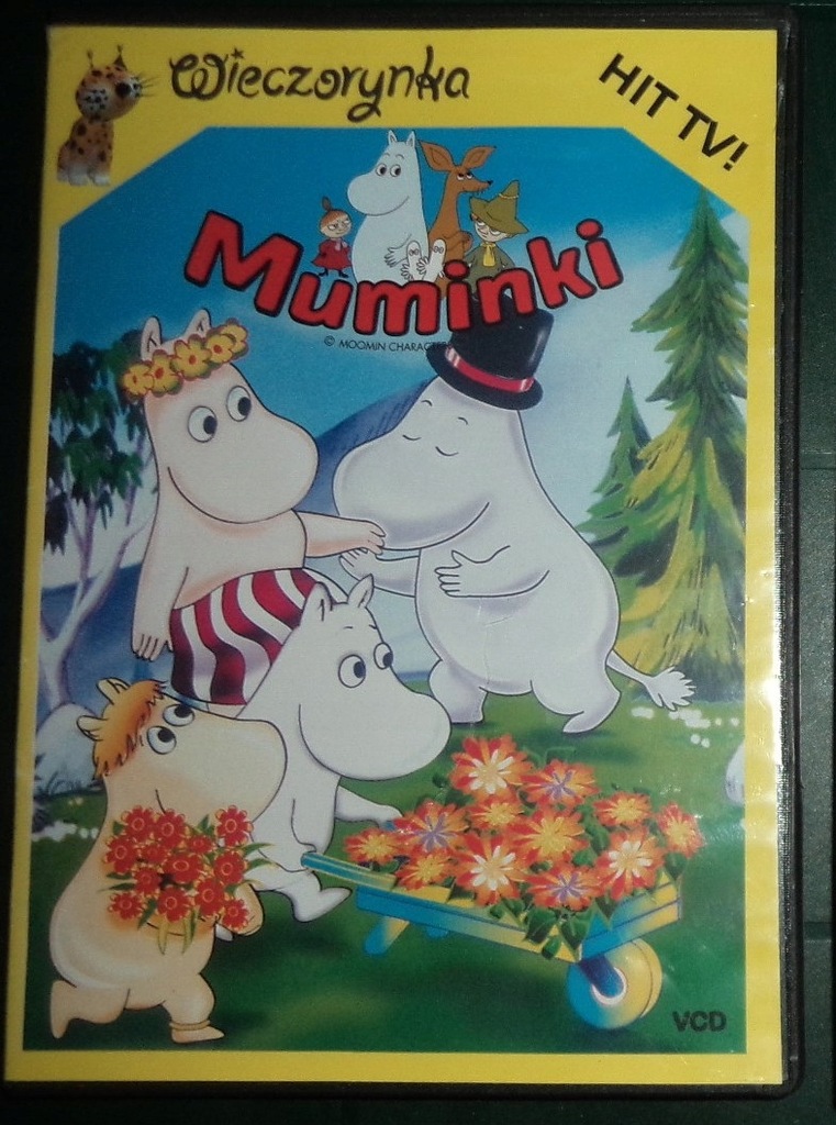Muminki płyta VCD wielki wybuch duch z lampy 2009 - 12682339470 ...