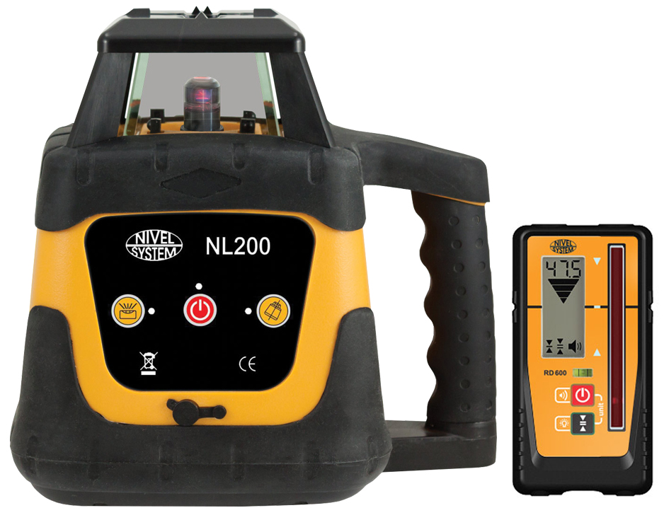 NIWELATOR LASEROWY NIVEL SYSTEM NL200 DIGITAL - 7247761732 - oficjalne ...