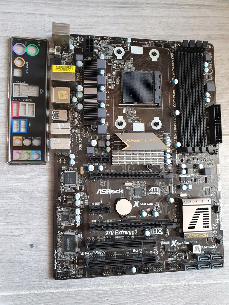 Płyta główna ASRock 970 Extreme3 FM3+ maskownica - 9169036271 ...