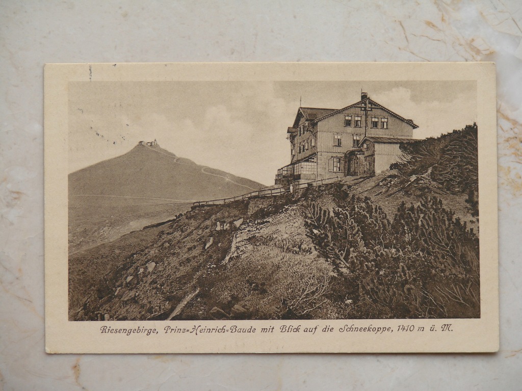Riesengebirge - Karkonosze - Prinz Heinrich Baude - 11872195492 - oficjalne archiwum Allegro