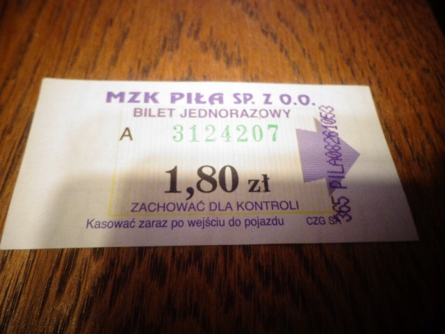 Bilet komunikacja miejska lata 80-90 MZK - 15017620504 - oficjalne archiwum Allegro