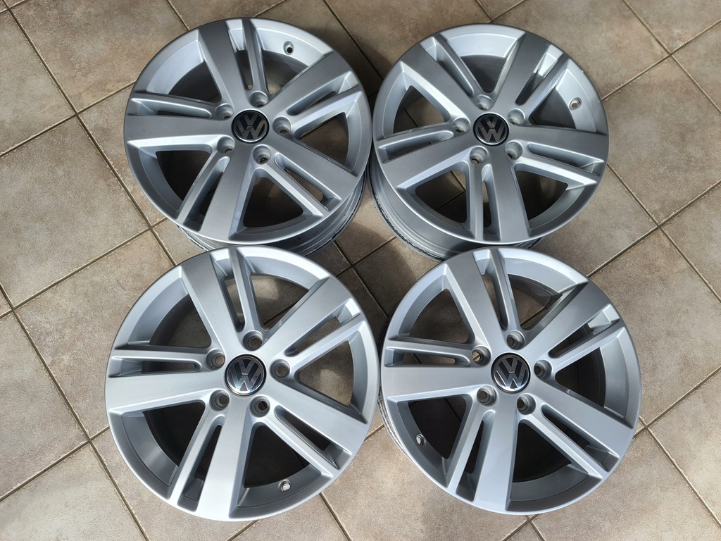 Felgi VW Golf 5 6 7 Touran Caddy 6,5x16 et50 5x112 - 13289421321 - oficjalne archiwum Allegro