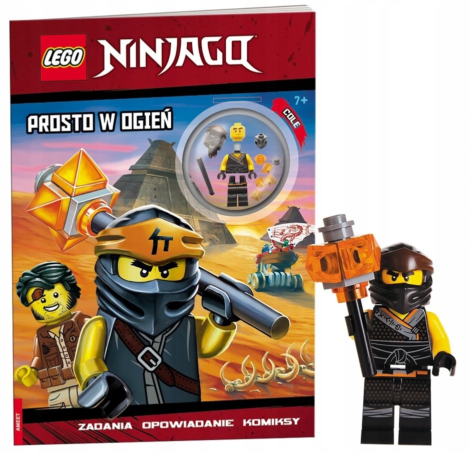 Lego Ninjago Prosto w ogień + Minifigurka Cole - 11850316224 ...