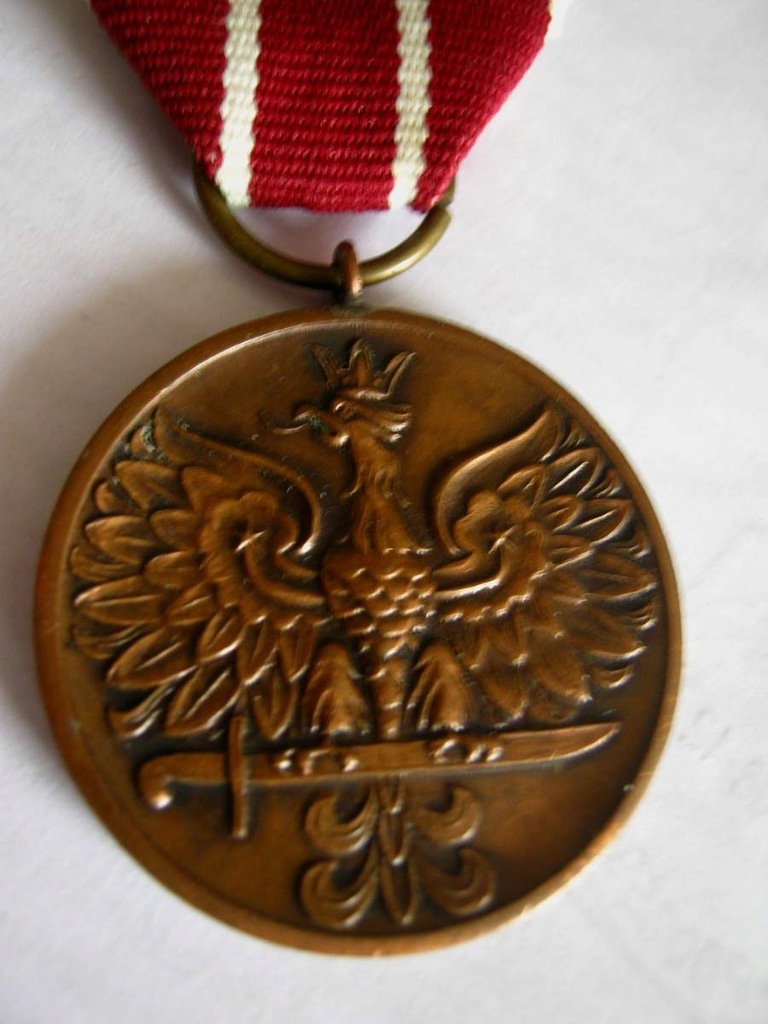 II RP POLSKA SWEMU OBROŃCY STARY MEDAL ODZNACZENIE - 13157541815 - oficjalne archiwum Allegro