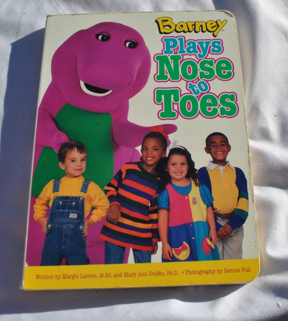 BARNEY PLAYS NOSE TO TOES angielski dzieci - 12844187181 - oficjalne ...