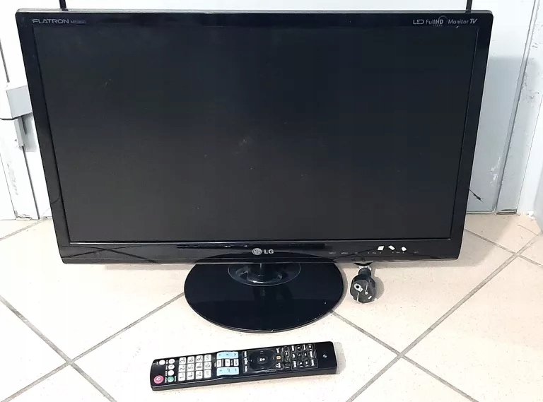 MONITOR/TV LG FLATRON M2380D + PILOT - 15299243658 - oficjalne archiwum Allegro