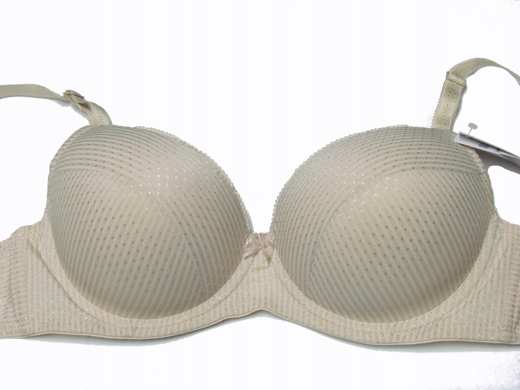 BIUSTONOSZ STANIK 80B beż Linaise PUSH UP - 12789358199 - oficjalne ...