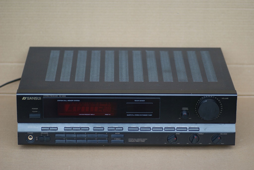 Amplituner Sansui RZ-2500 2.0 czarny - 14114886136 - oficjalne archiwum ...