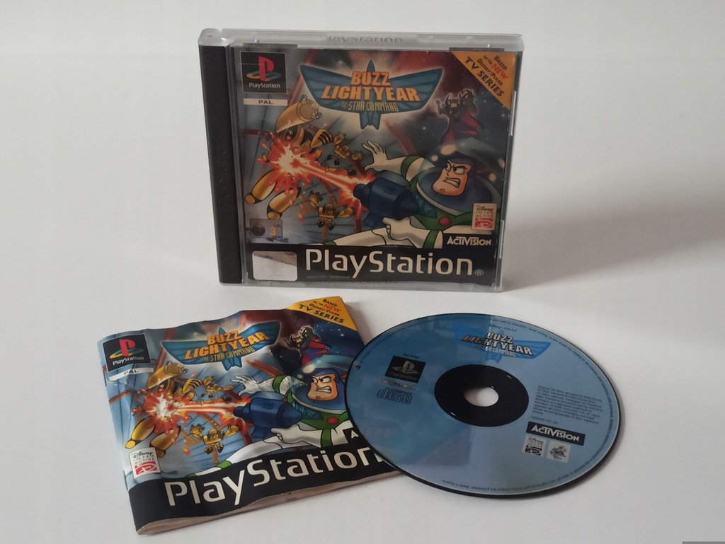 BUZZ LIGHTYEAR OF STAR COMMAND psx ps1 bcm od 1zł - 13069404336 ...