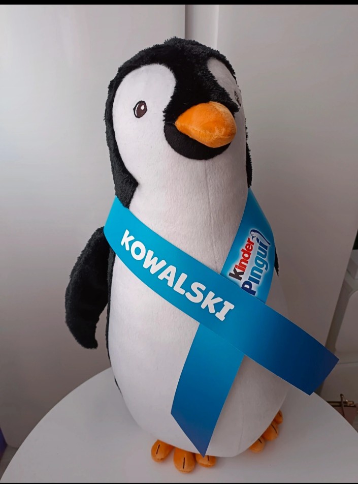 Nowy Pingwin Kinder Pingui - 50 cm Kowalski - 12834673285 - oficjalne ...