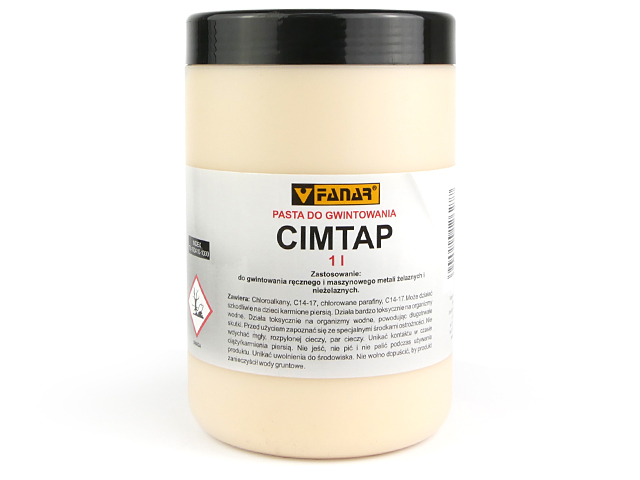 Pasta preparat do gwintowania CIMTAP 1l FANAR - 12422293447 - oficjalne ...