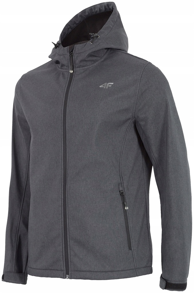 4F Bluza Kurtka Męska SOFTSHELL SFM001 szary M - 13045699615 - oficjalne archiwum Allegro
