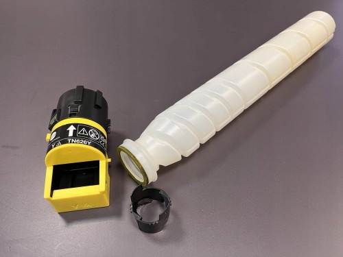 PUSTY Toner MINOLTA Bizhub c450i c550i c650i YELLOW TN626Y ORYGINAŁ ...