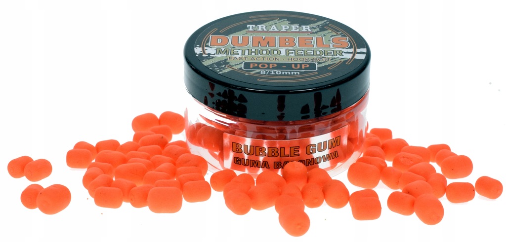 DUMBELS GUMA BALONOWA FEEDER TRAPER POP UP 8-10 mm - 8851902848 - oficjalne archiwum Allegro