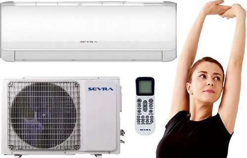 KLIMATYZATOR ŚCIENNY SEVRA PROFI SEV-09DA 2,7 kW - 12024268821 - oficjalne archiwum Allegro