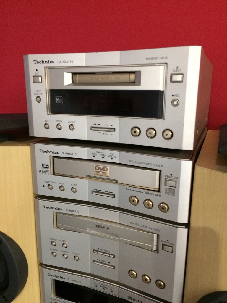 TECHNICS MINIDISC SJ-HDA710 NAJWYŻSZY MODEL ! ! ! - 7791861874 ...