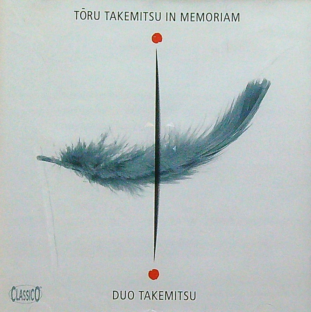 Duo Takemitsu Toru Takemitsu In Memoriam UNIKAT!! - 12200012702 ...