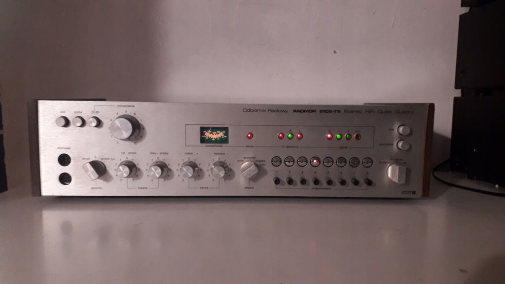 Amplituner Unitra Radmor 5102 TE Przestrojony - 12916986890 - oficjalne ...