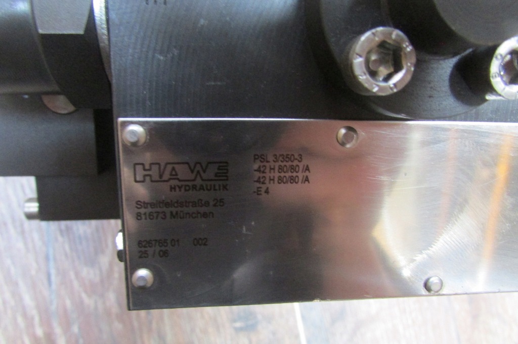 Купить Гидрораспределитель HAWE PSL3/350-3 НОВЫЙ: отзывы, фото и характеристики на Aredi.ru ...