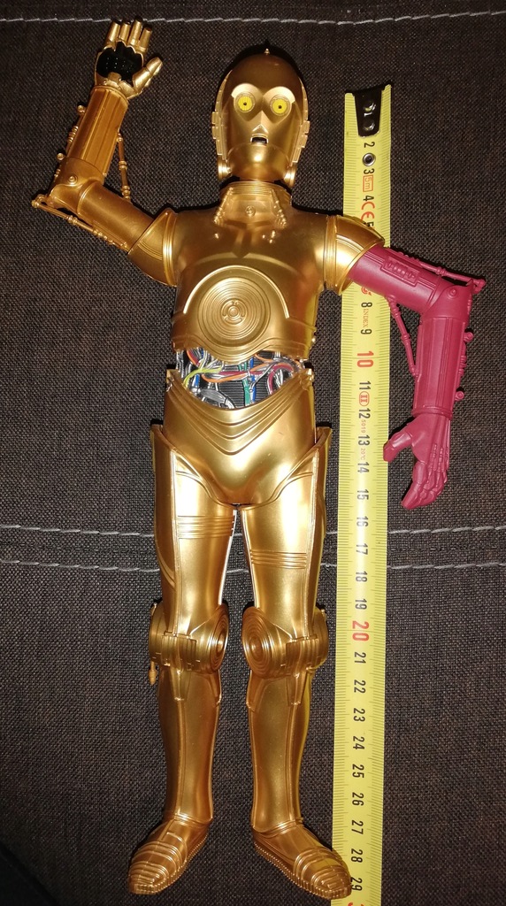 C-3PO Figurka Star Wars C3P0 Unikat Hasbro - 8738363460 - oficjalne ...
