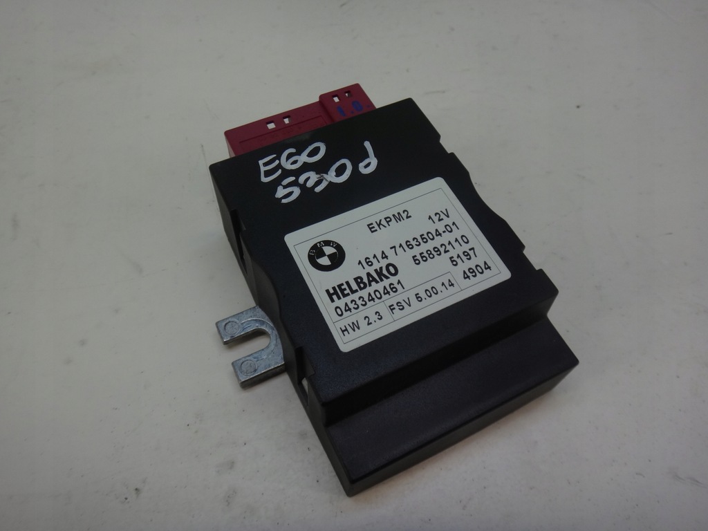 MODUŁ STEROWNIK POMPY BMW E60 E61 EKPM2 - 13287555172 - oficjalne ...