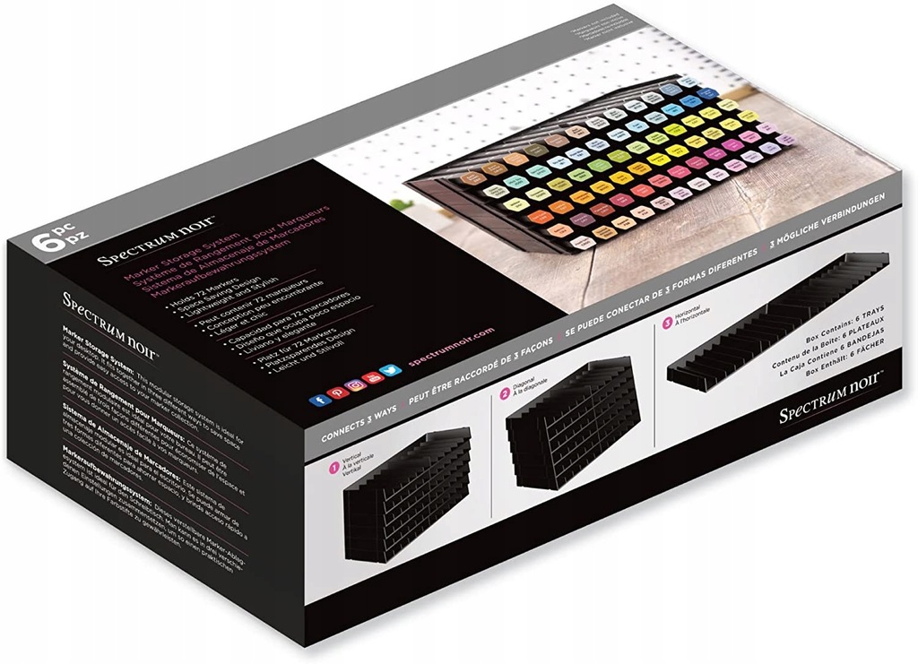 SPECTRUM ORGANIZER POJEMNIK NA MARKERY MAZAKI - 11575238526 - oficjalne ...