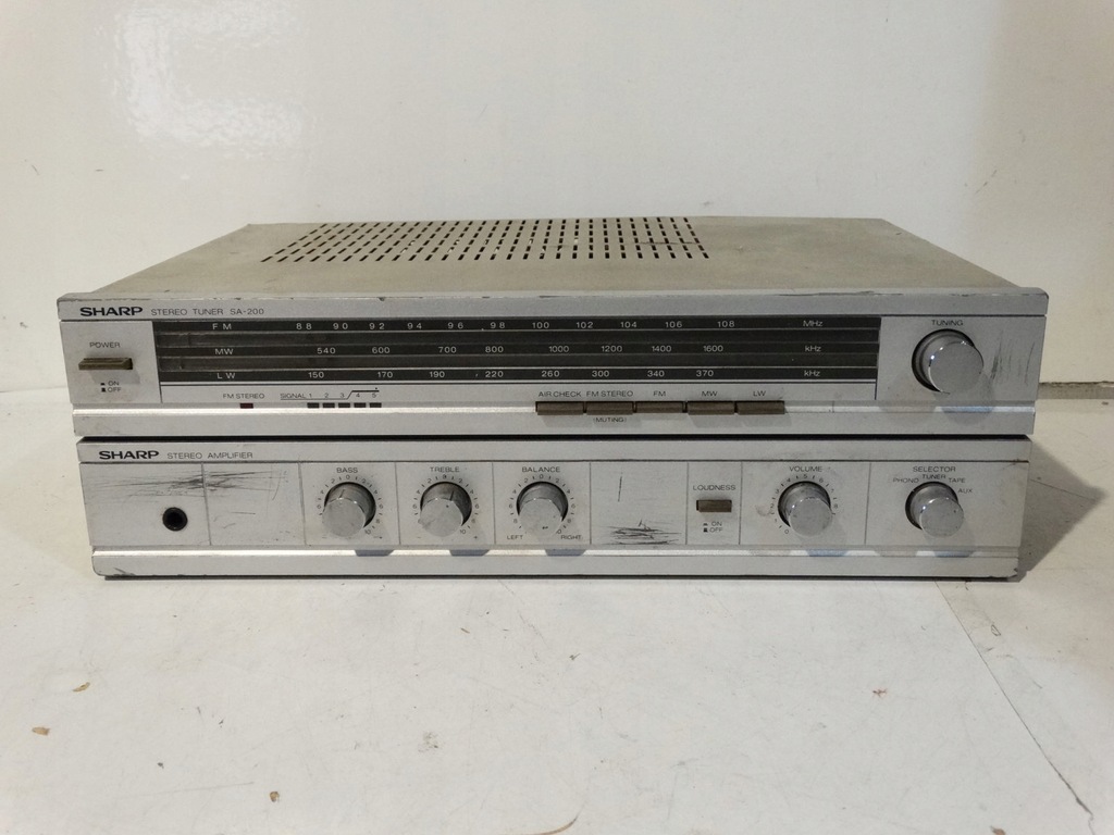 SHARP SA-200 - AMPLITUNER - GWARANCJA - 13242036994 - oficjalne ...