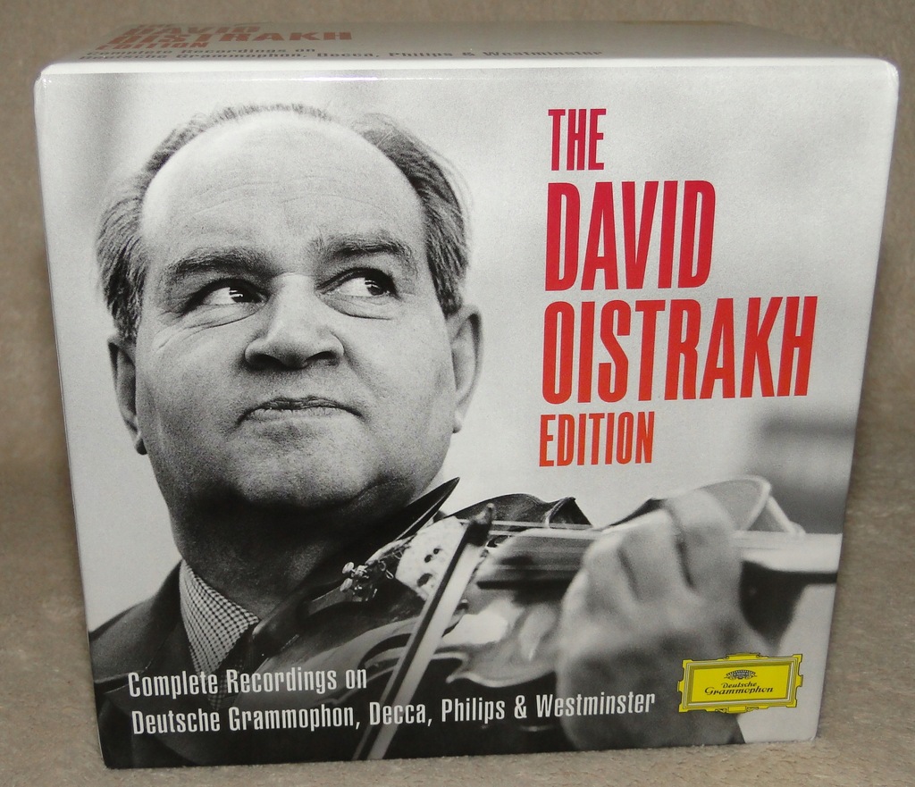 David Oistrakh Edition 22 CD Complete DG Decca - 9849120353 - oficjalne archiwum Allegro