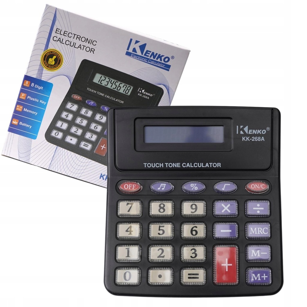 KALKULATOR BIUROWY SZKOLNY PROSTY MATURA - 12521909699 - oficjalne ...