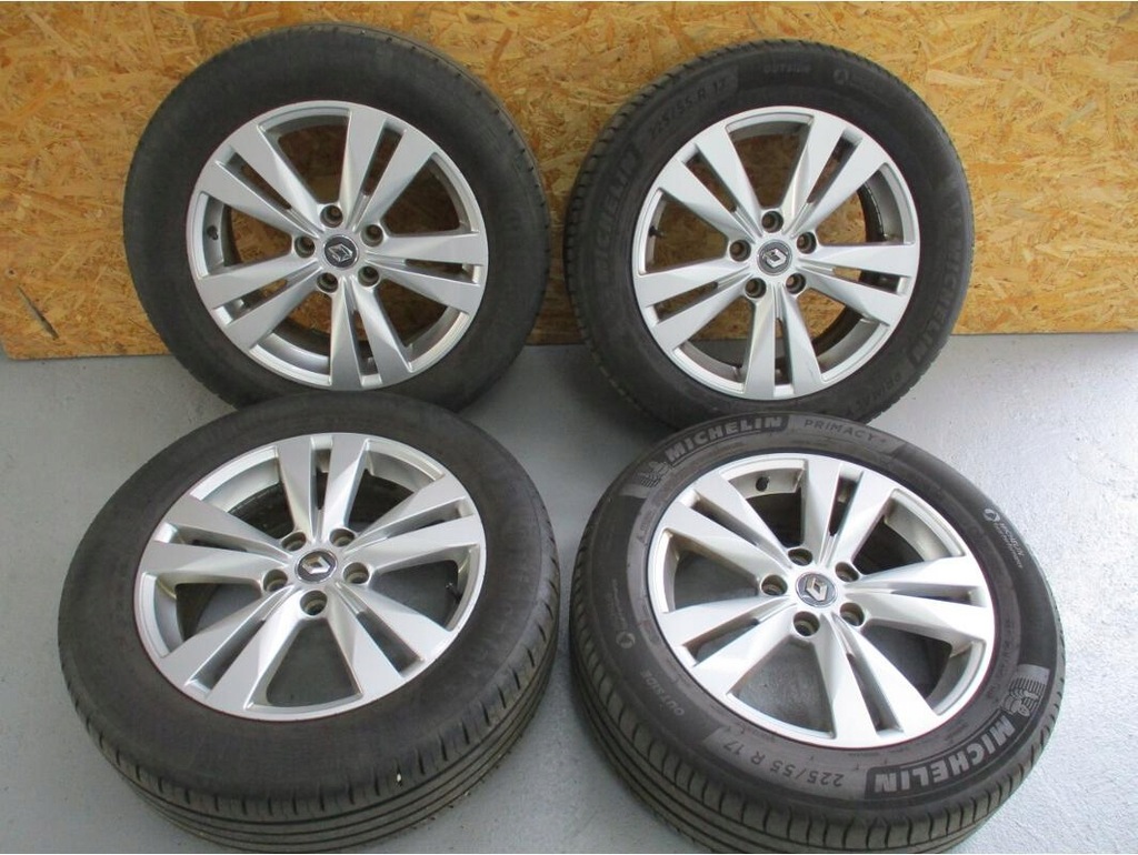 RENAULT TALISMAN KOŁA FELGI ALUMINIOWE 225/55 R17 - 12750233810 ...