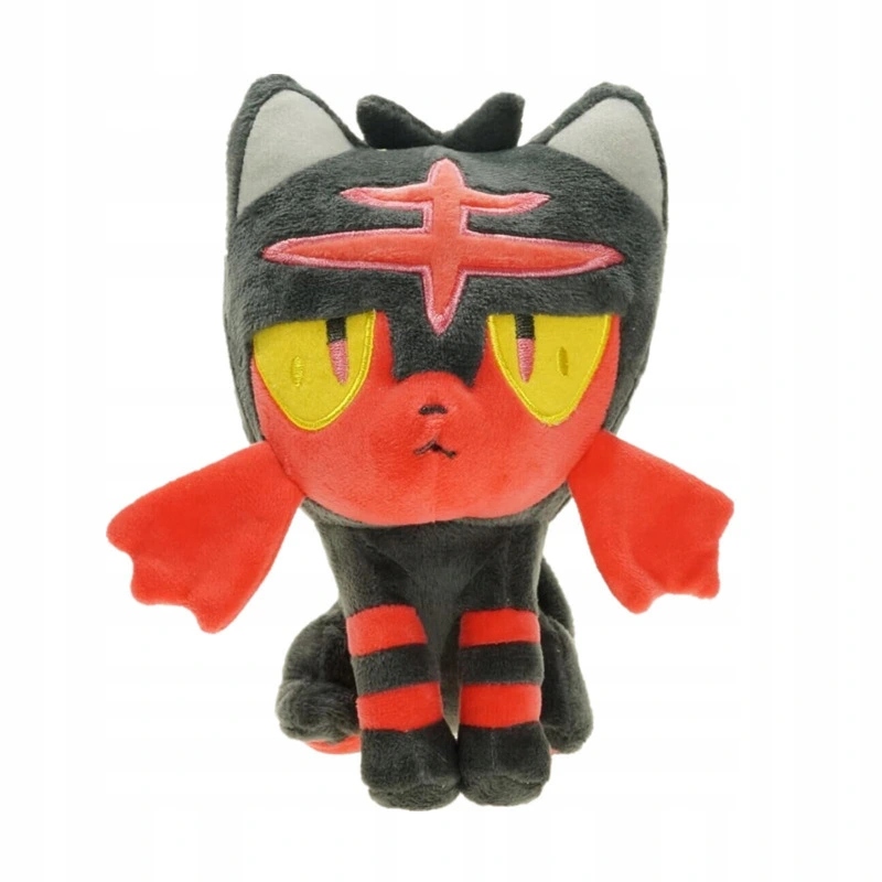 Pluszak pokemon pikachu litten ogień KOT 20CM - 13486886859 - oficjalne ...