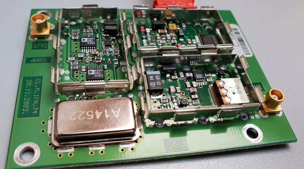 moduł RF PLL 2.5GHz 3x MMIC 5GHz mixer 2GHz QO100 - 9090096336 ...