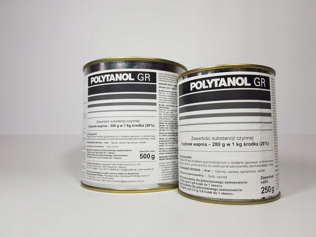 POLYTANOL ŚRODEK NA KRETA KARCZOWNIKA 500g+GRATIS - 7798201743 ...