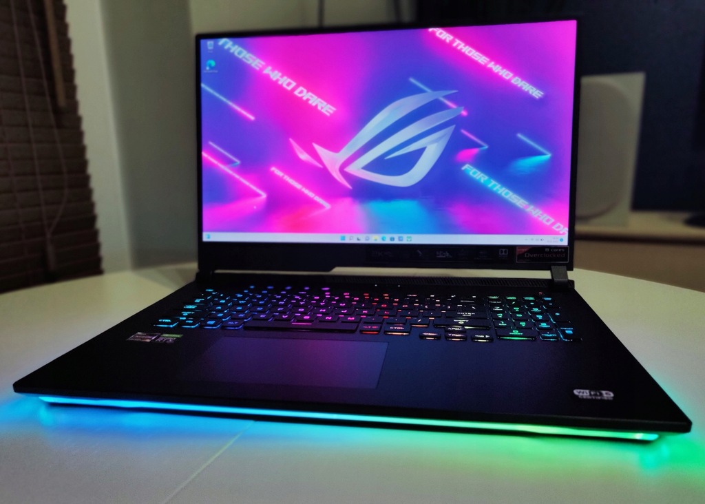 ASUS ROG Strix G17 5900HX RTX3070 32GB jak NOWY GW - 13026249030 ...