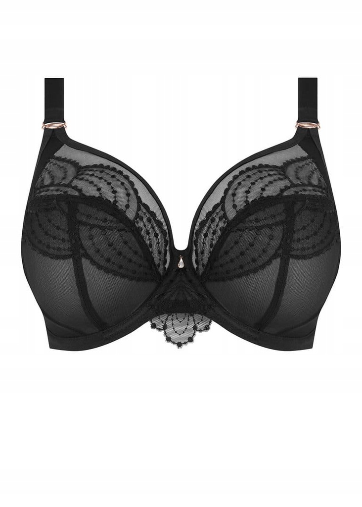 Biustonosz Elomi PRIYA czarny duży biust 32HH/70L - 11232054161 ...