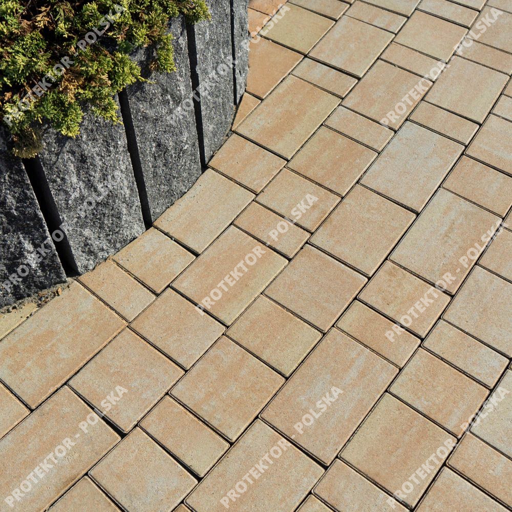 kostka betonowa BRUK-BET TETRA brukowa tarasowa - 12757479061 - oficjalne archiwum Allegro